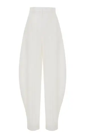 Women's Wool-Blend Wide-Leg Pants