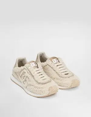Dolce & Gabbana Dg Cushion Sheepskin Sneakers - Multicolor