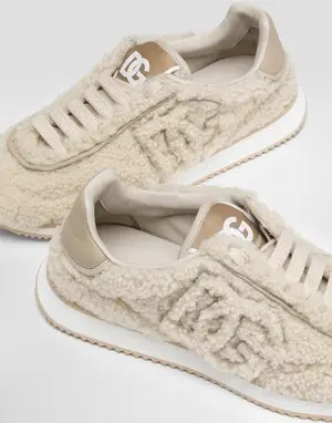 Dolce & Gabbana Dg Cushion Sheepskin Sneakers - Multicolor