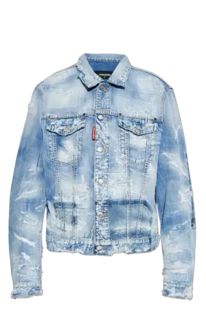 Dsquared2 Distressed Outerwear For Women