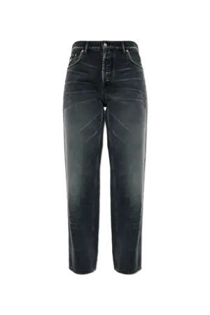Moschino Jeans With Logo - Grey