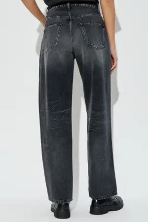 Moschino Jeans With Logo - Grey