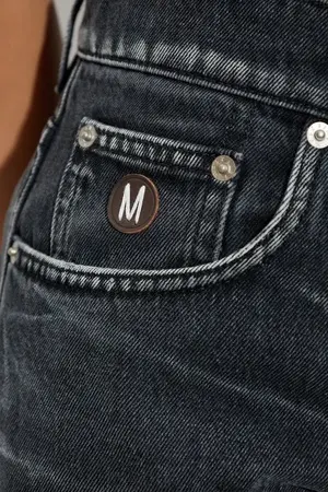 Moschino Jeans With Logo - Grey