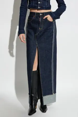 Dsquared2 Long Denim Skirt