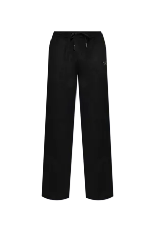 MISBHV Suede-effect Relaxed Trousers