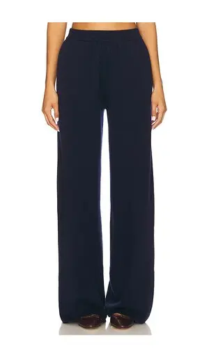EAVES Wool Cashmere Wide Leg Pants