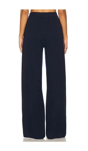 EAVES Wool Cashmere Wide Leg Pants