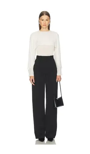 L'academie Tesh Cape Effect Top