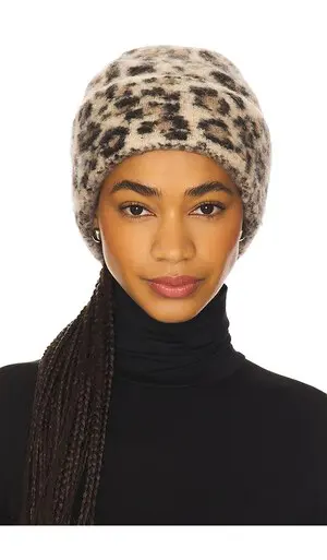 Hat Attack Leopard Beanie - Multi
