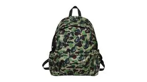 A BATHING APE Abc Camo Daypack - Green