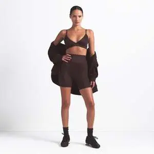 SKIMS Shine Bonded Waist Biker Short - Phoenix