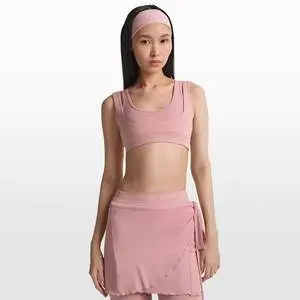 SKIMS Double Strap Scoop Bra | Black | | Nike Matte - Himalayan