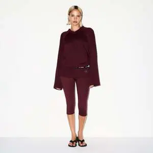 Oversized V-Neck Performance Tops for Women