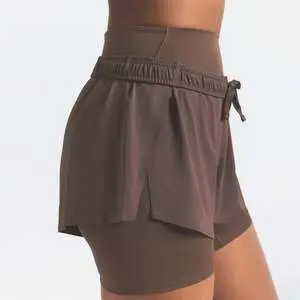 SKIMS Mini Shorts - Dark Sepia