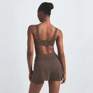 SKIMS Mini Shorts - Dark Sepia