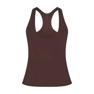 SKIMS Racerback Tank - Dark Sepia