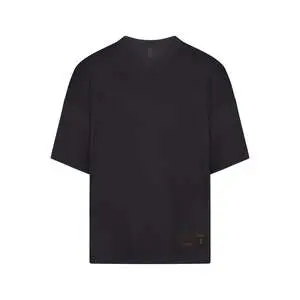 SKIMS Nike Airy V-neck Oversized Top - Obsidian