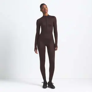 Skims Zip Up Performance Tops For Women