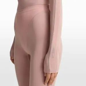 SKIMS Mock Neck Long Sleeve Top - Himalayan