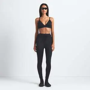 SKIMS Nike Shine Triangle Bra - Obsidian
