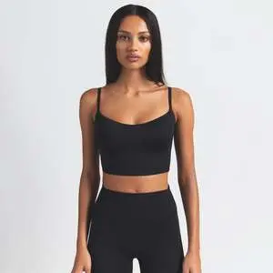 SKIMS Cami Bra Top | Deep Neutral | Dd | Nike Matte - Obsidian