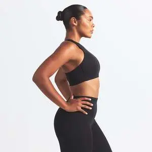 SKIMS High Neck Bra | Deep Neutral | | Nike Matte - Obsidian