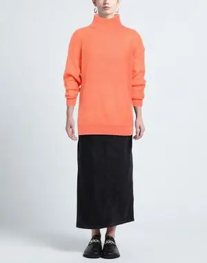 FILIPPO DE LAURENTIIS Mohair Wool Blend Turtleneck Sweater