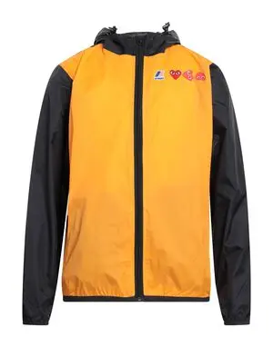 COMME DES GARÇONS PLAY X K-WAY Windbreaker Jacket - Mandarin