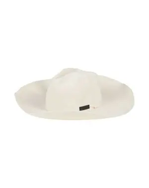Emporio Armani Woven Fedora - White