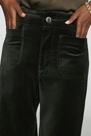 Maeve The Colette Full-length Velvet Pants