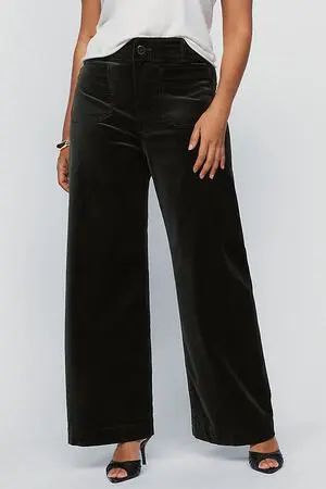 Maeve The Colette Full-length Velvet Pants