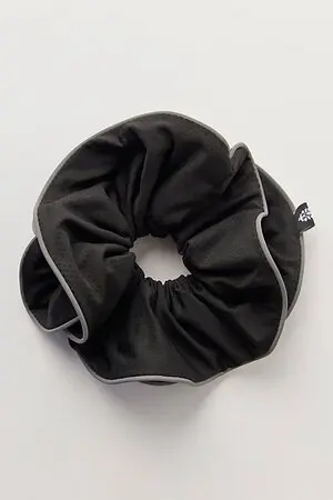 Free People Spotlight Super Reflective Scrunchie - Black