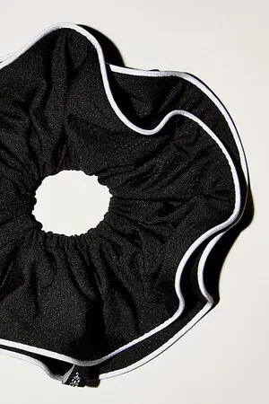 Free People Spotlight Super Reflective Scrunchie - Black