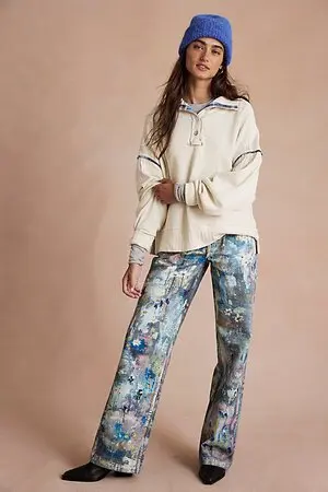 Free People We The Free Northern Sky Top
