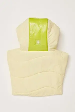 Free People Denver Quilted Dickey - Honeydew