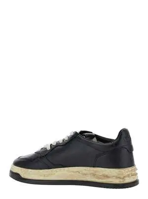 AUTRY X MAISON MIHARA YASUHIRO Medalist Low Vintage Sneakers - Black