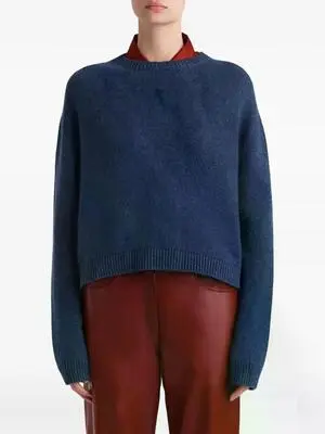 Khaite Cashmere Crew Neck Sweater