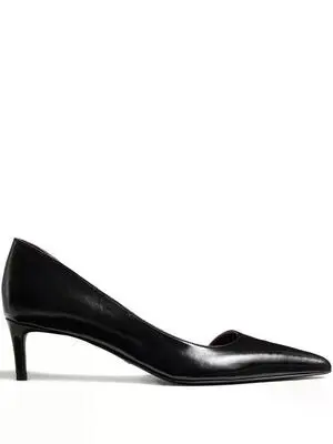 Khaite 45mm Jett D'orsay Heeled Pumps - Black