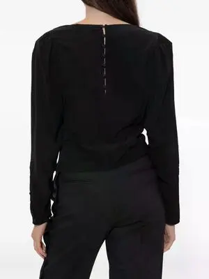 IRO PARIS Lace Panelled Blouse