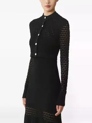 LANVIN Openwork Knit Cardigan