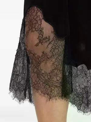 IRO PARIS Adima Lace-panel Midi Dress