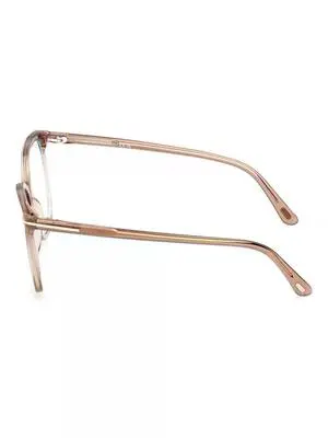 TOM FORD Square Frame Eyeglasses - Neutrals
