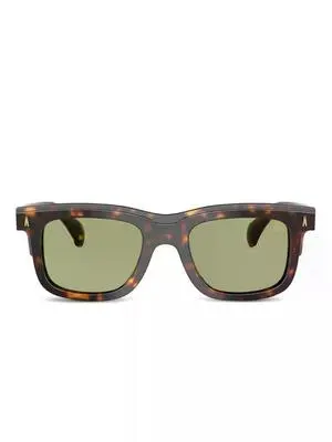 Moncler Claro Tortoiseshell Square-frame Sunglasses - Brown