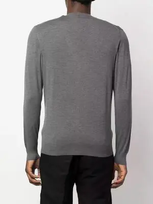 Colombo Button-down Knit Cardigan - Grey