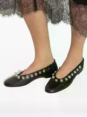 IRO PARIS Studded Ballerina Flats