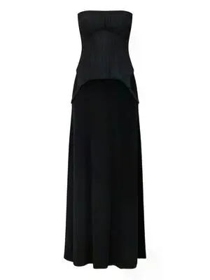 MISBHV Pinstripe Panel Dress