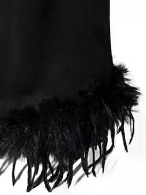 MISBHV Feather-trimmed Trousers