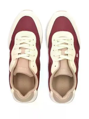 Tommy Hilfiger Logo-detail Sneakers - Red