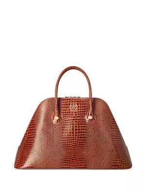 Philipp Plein Majestic Cocco Shiny Shoulder Bag - Brown