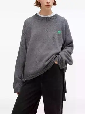 GANNI Long-sleeve Sweater With Drawstring